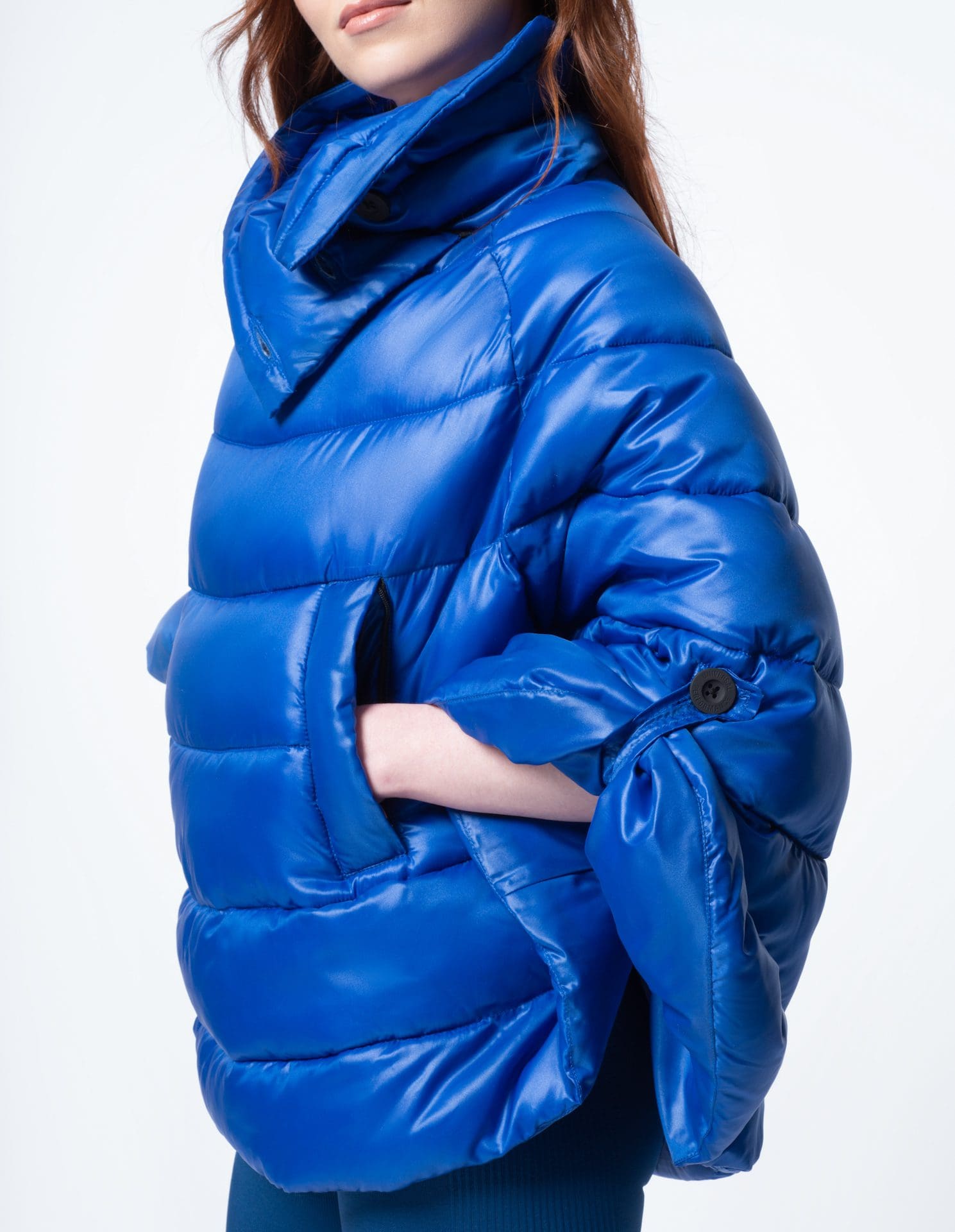 Quilted Puffer Poncho - Universal Performance