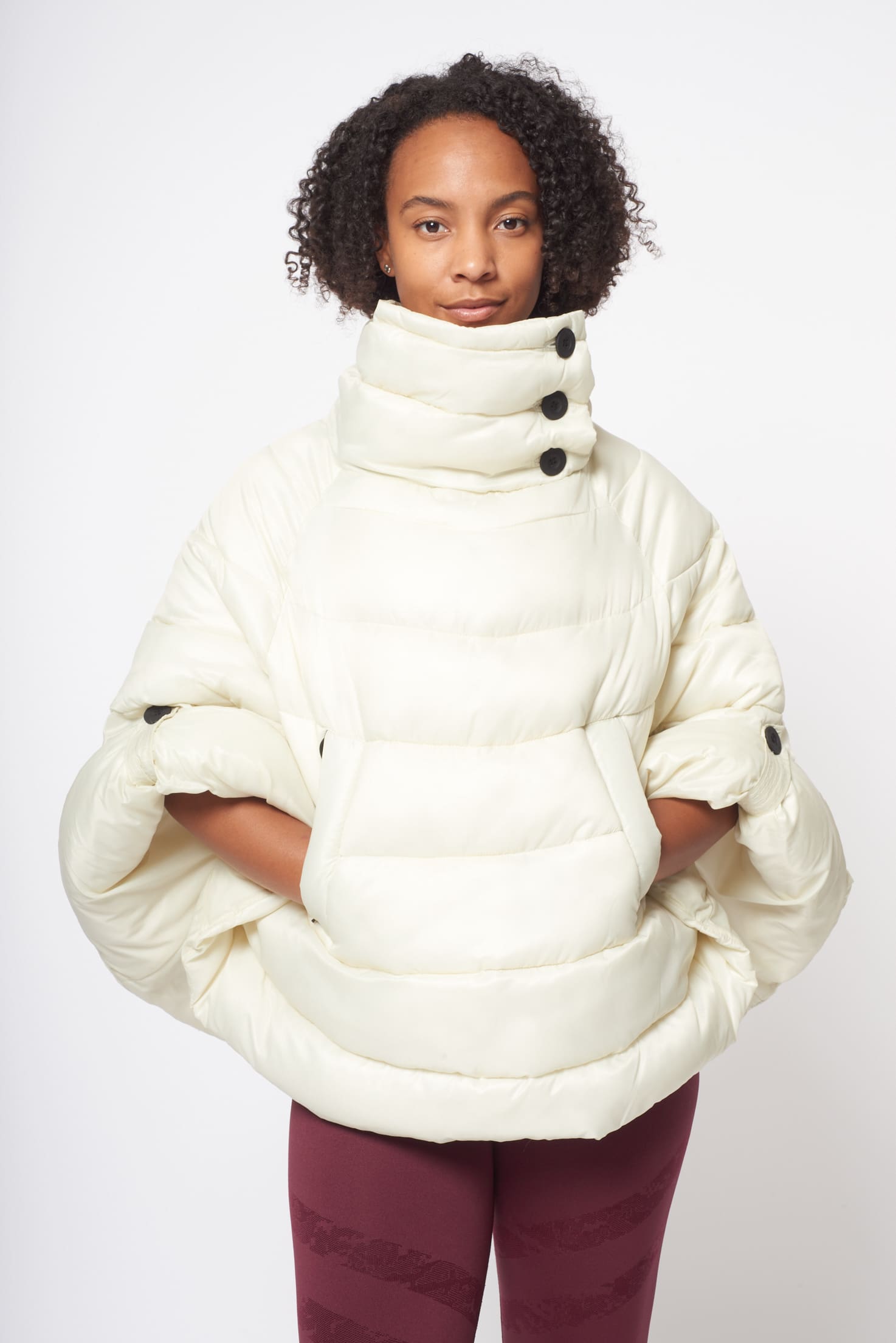 * BEST Seller * Quilted Puffer Poncho - Universal Performance